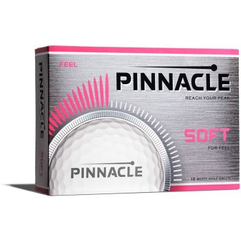 Pinnacle Soft (3 ks - Bílá/Růžová) | Detail produktu | Golfgear.cz
